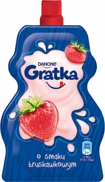 Jogurt Gratka Saszetka 65g | Nabiał \ Desery i przekąski \ Do Picia | E ...