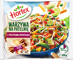 Warzywa na patelnię Orientalne HORTEX 450g | Mrożonki \ Warzywa na ...